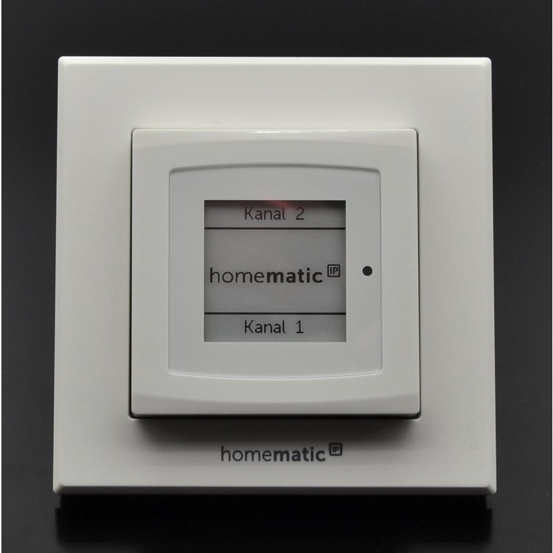 PioTek Plus - Homematic IP Wandtaster mit E-Paper-Statusdisplay HmIP ...